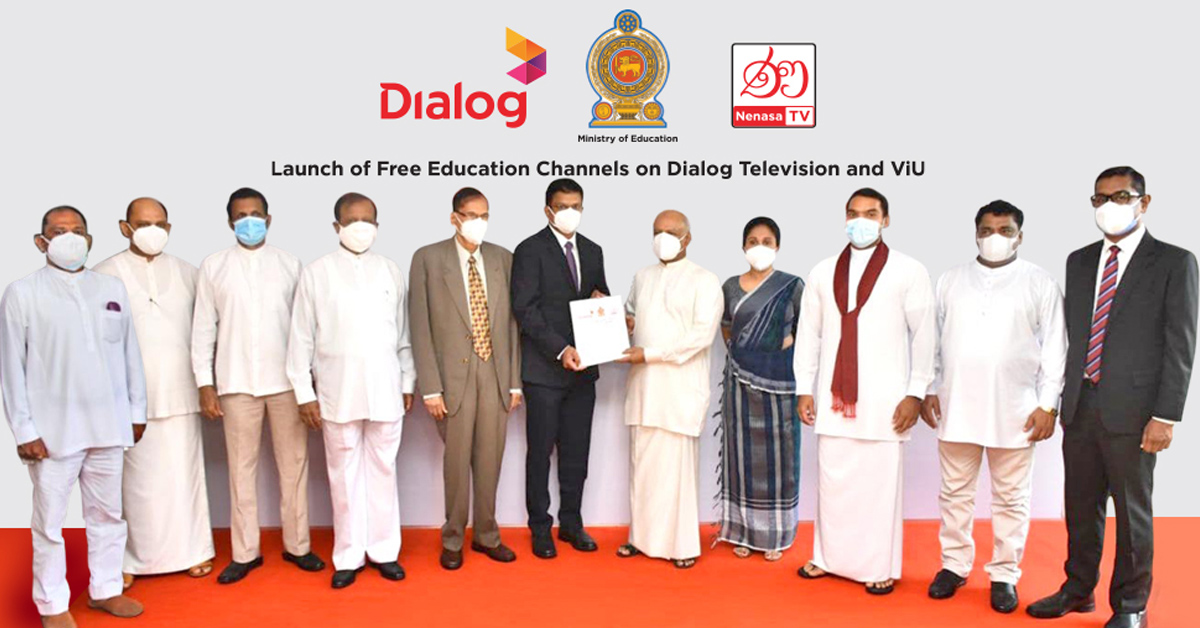 Dialog Axiata and Ministry of Education to Launch 10 TV Channels for ...